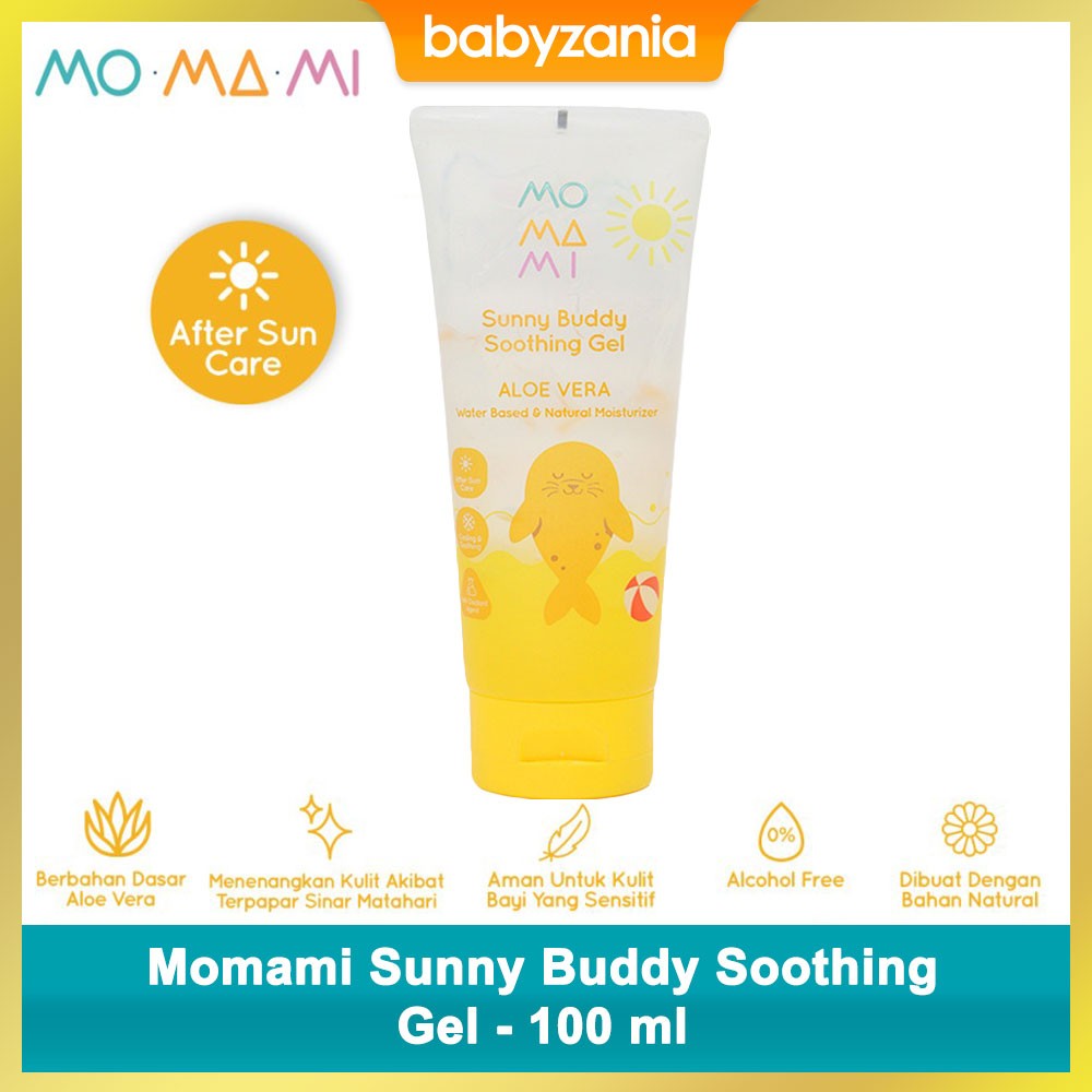 Momami Sunny Buddy Soothing Gel (Kids & Baby After Sun Care) - 100 ml