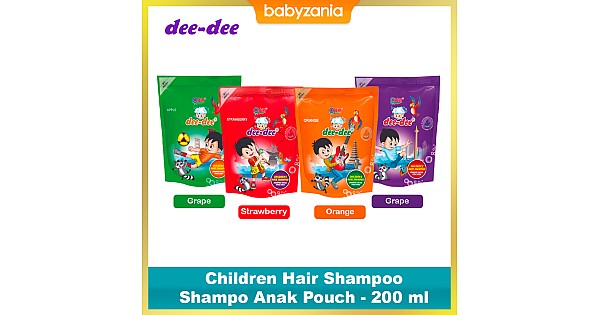 Dee-Dee Children Hair Shampoo Shampo Anak Pouch- 200 ml