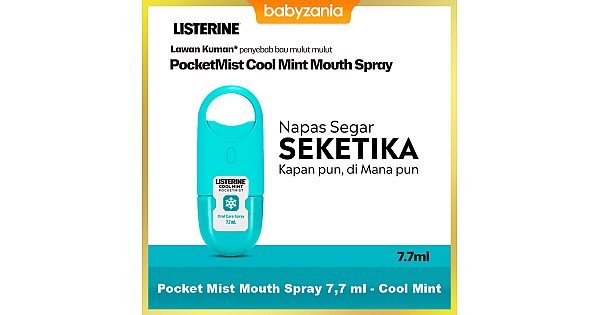 Listerine Pocket Mist Mouth Spray 7,7 ml - Cool Min
