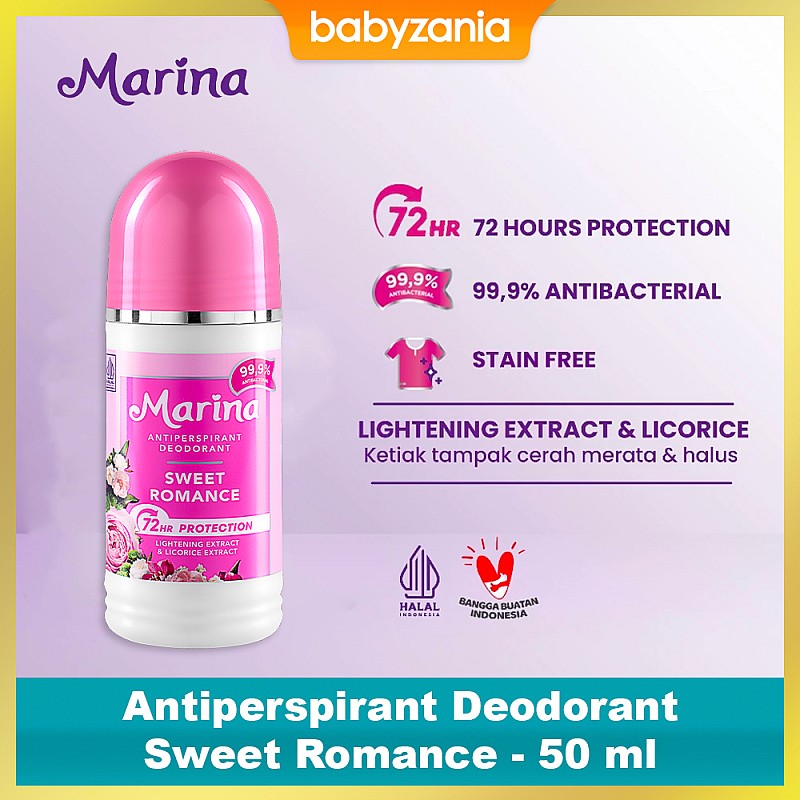 Marina Deodorant Anti Pers Sweet Romance - 50 ml