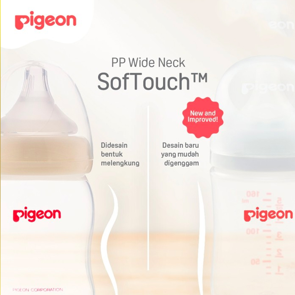 Pigeon Bottle BPP Wide Neck Botol Susu Bayi 240 ml
