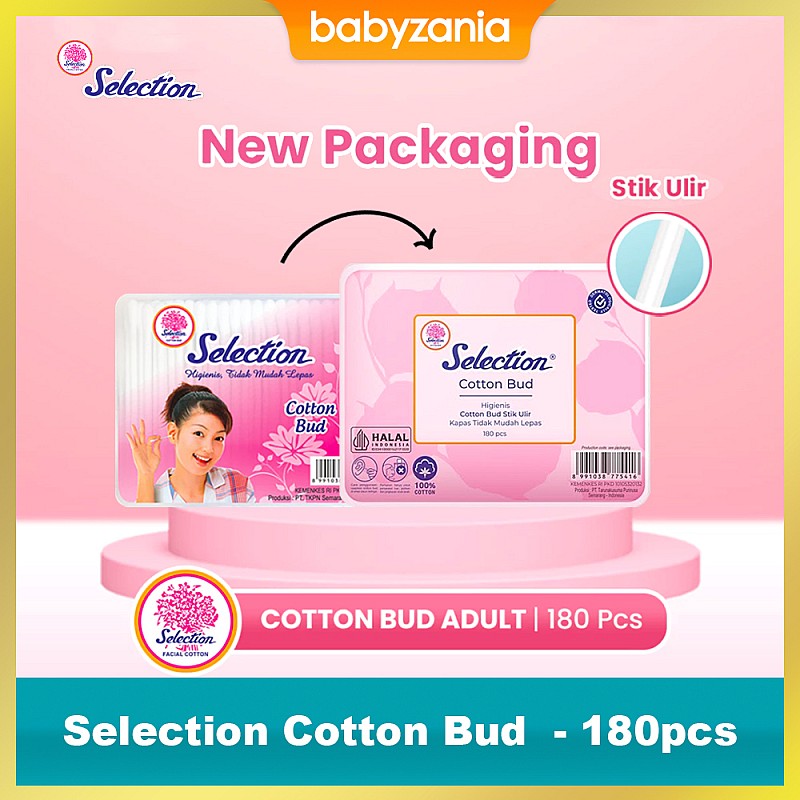 Selection Cotton Bud - 180pcs