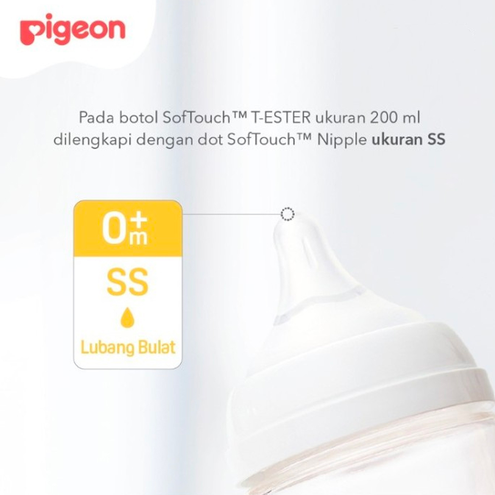 Pigeon T-Ester BPP Bottle Wide Neck Botol Susu Bayi - 300 ml