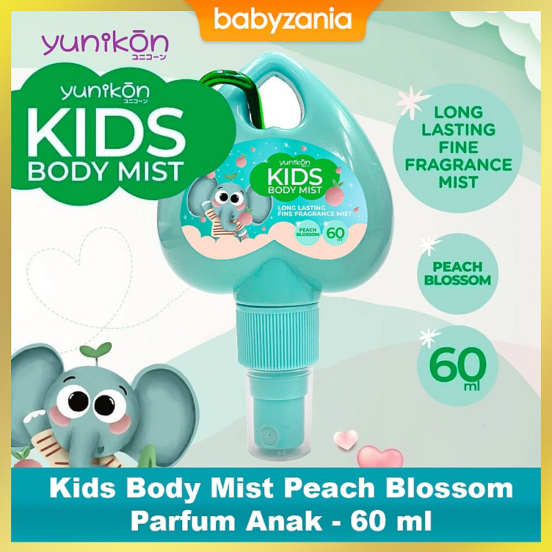 Yunikon Kids Body Mist Parfum Anak Peach Blossom - 60 ml