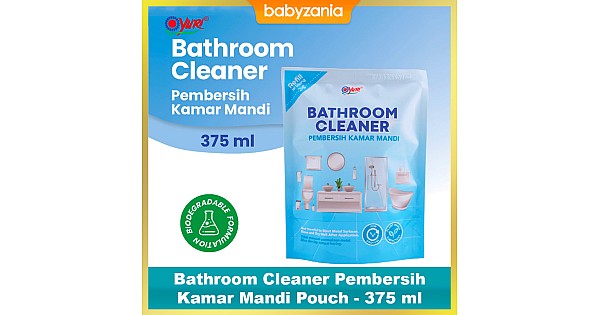 Yuri Bathroom Cleaner Pembersik Kamar Mandi Pouch - 375 ml