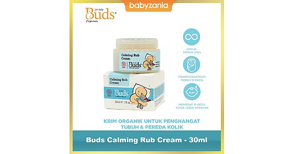 Buds Soothing Organics Calming Rub Cream - 30ml